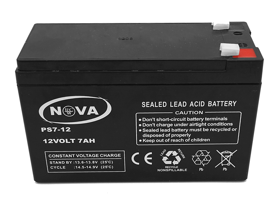 12V7Ah Sealed Lead Acid Battery - Gadgets and More | Shoppe It